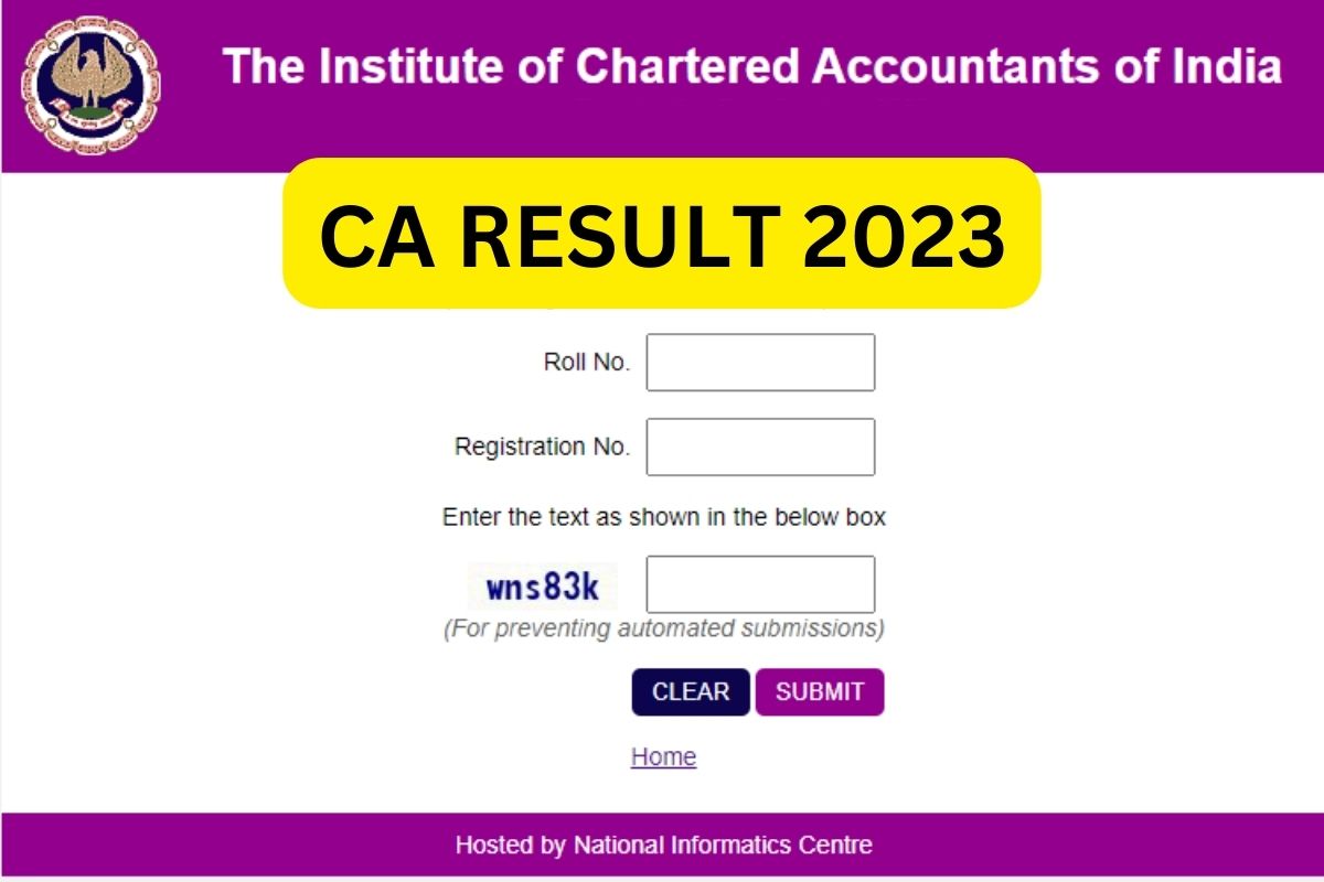 ICAI Result 2023 - Final, Foundation, Intermediate Pass Percentage